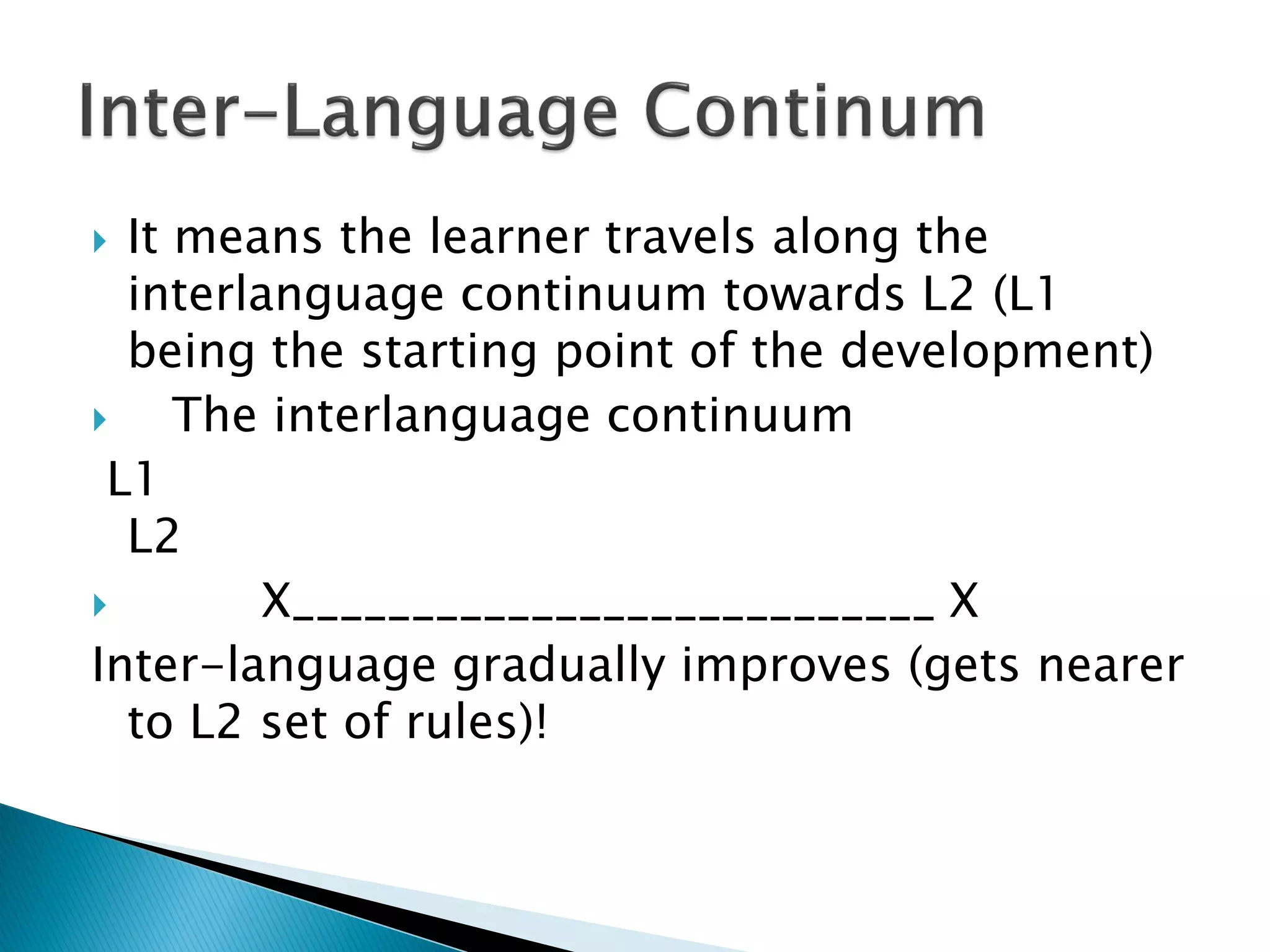 Inter language theory | PDF