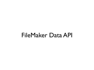 INTER-Mediator 5.8とFileMaker Data API | PPT