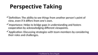 Inter-personal Awareness for office work | PPT