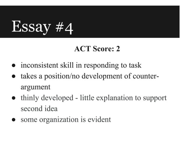 Inter-rater Reliability Training - ACT Holistic Writing Rubric | PDF