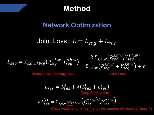 Review : Inter-slice Context Residual Learning for 3D Medical Image Segmentation | PPT