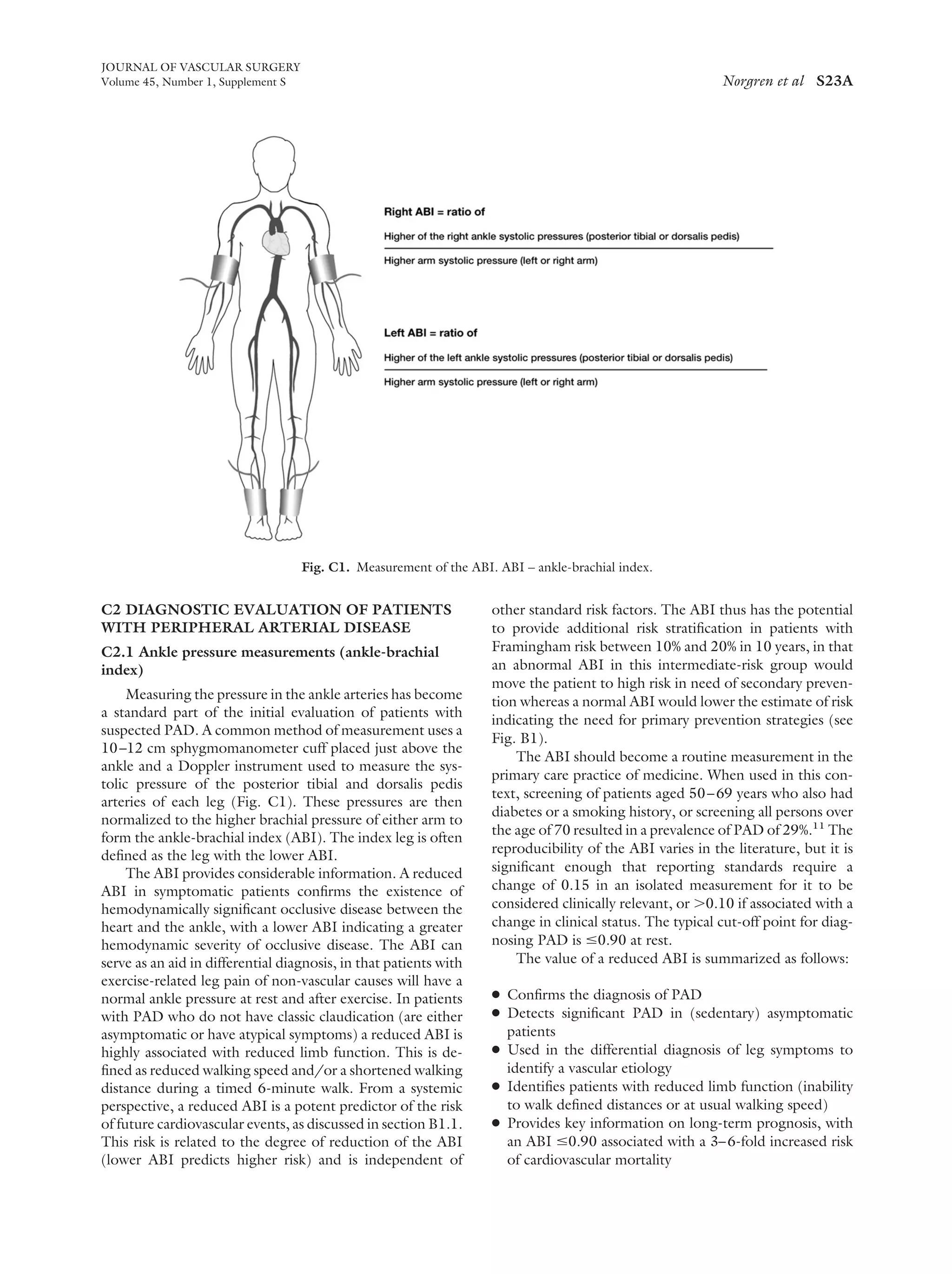 Inter society consensus for the management of peripheral arterial ...