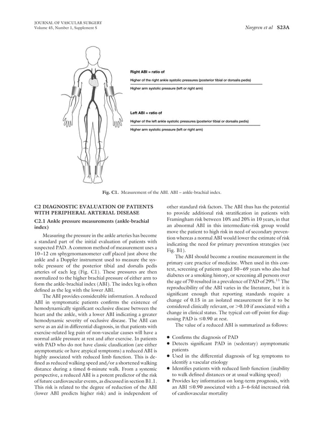Inter society consensus for the management of peripheral arterial ...