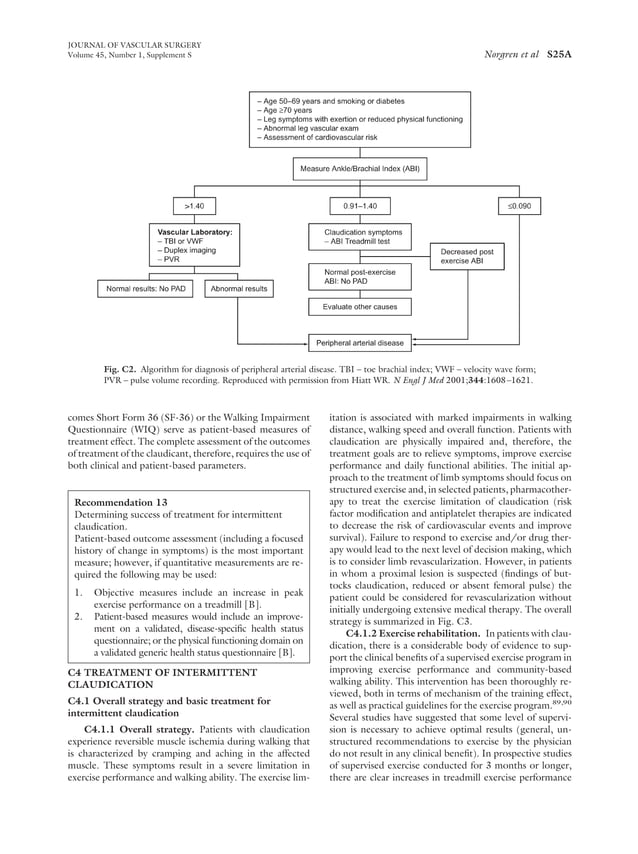 Inter society consensus for the management of peripheral arterial ...