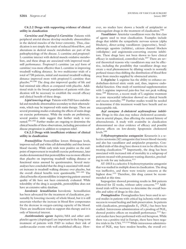 Inter society consensus for the management of peripheral arterial ...