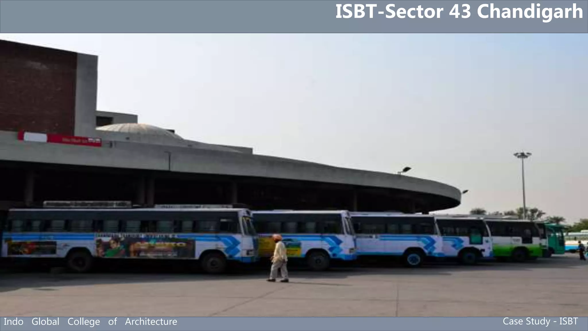 Inter state bus terminal - Library Study & Case Study | PPTX