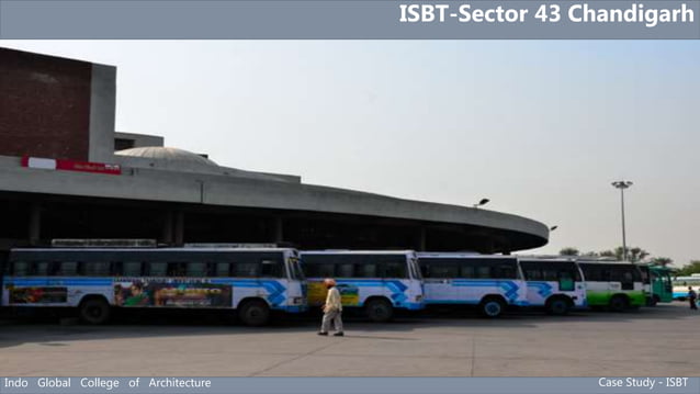 Inter state bus terminal - Library Study & Case Study | PPTX