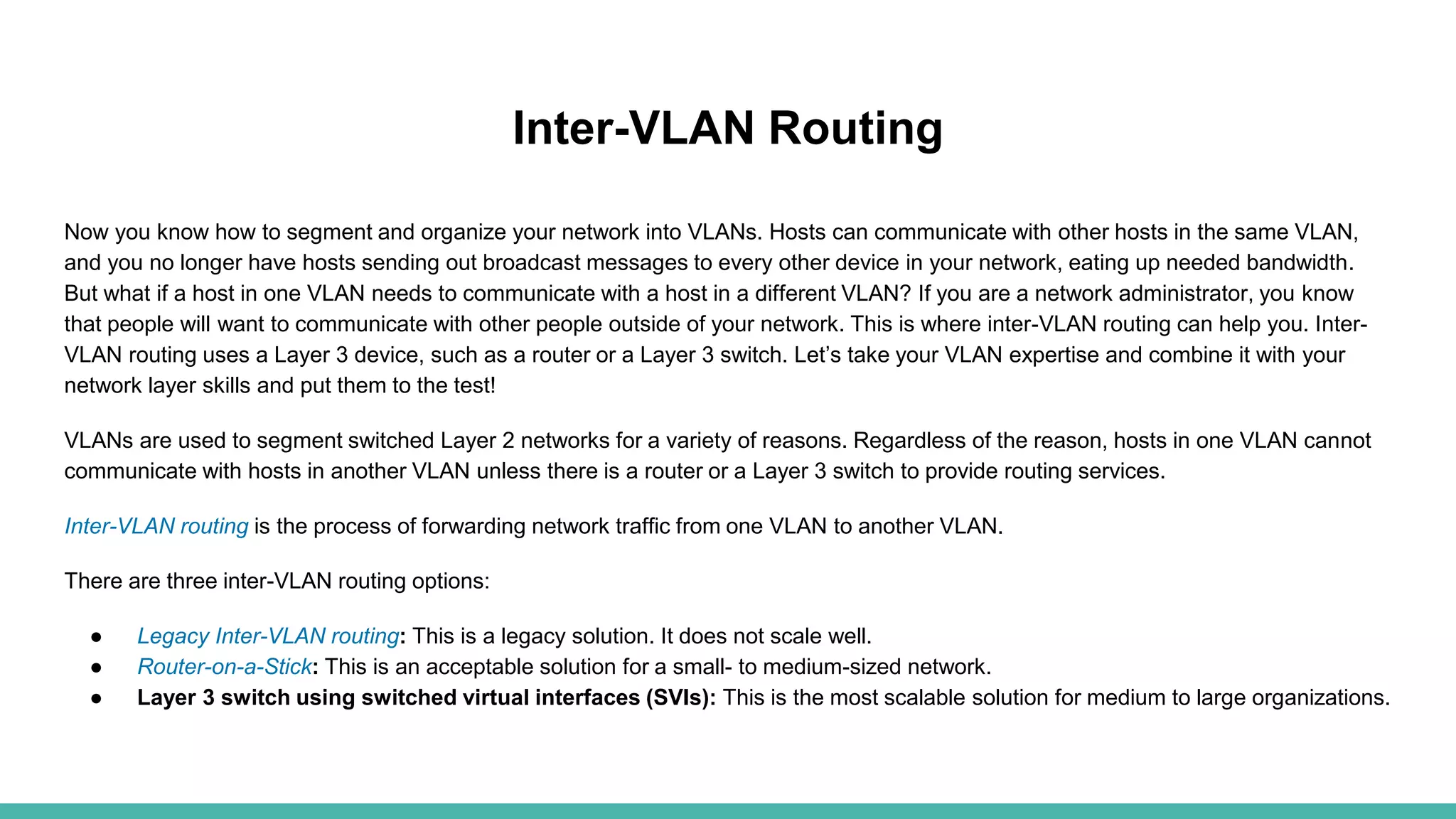 Inter Vlan Routing Plus Configuration Ppt