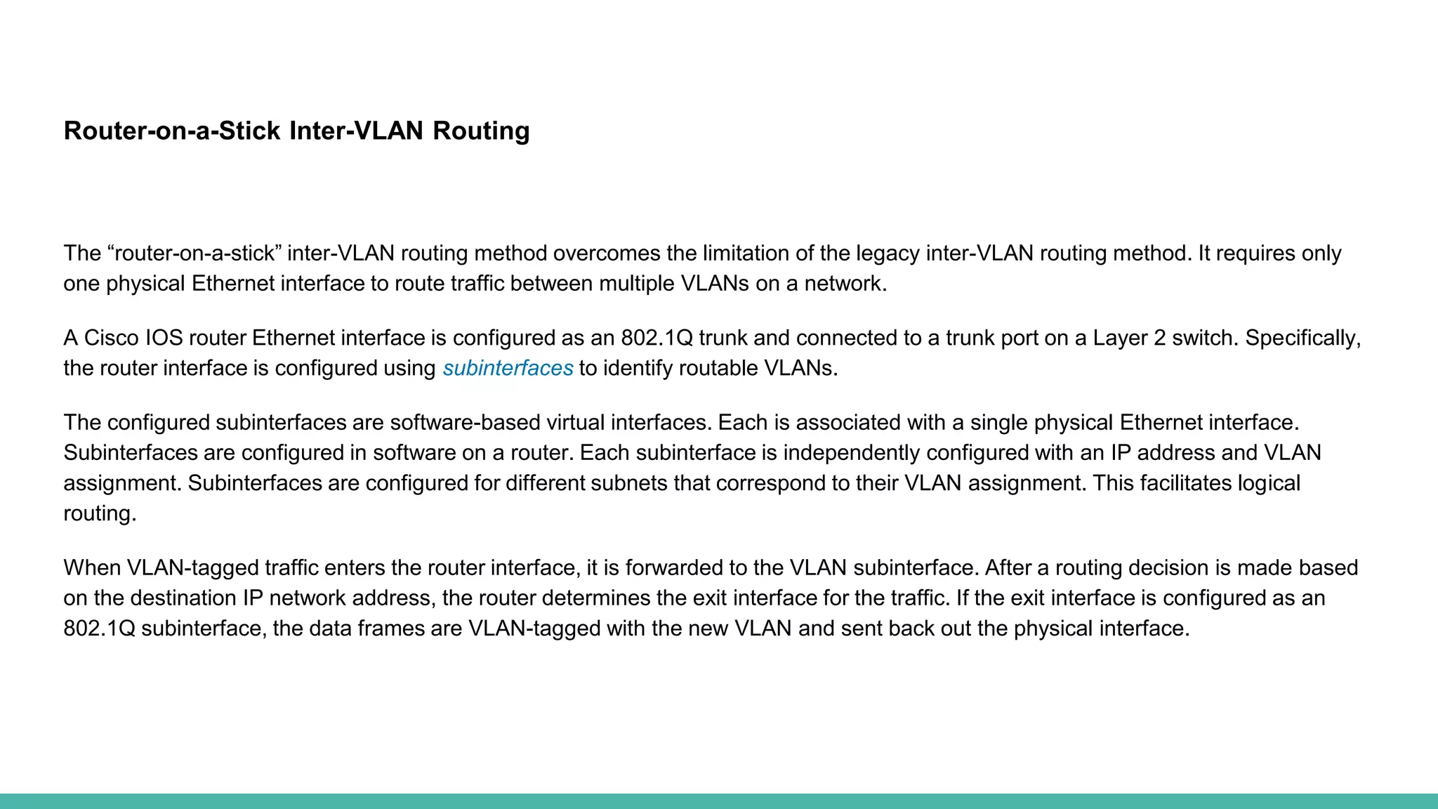 Inter vlan routing plus configuration | PPTX | Computer Networking | Computing