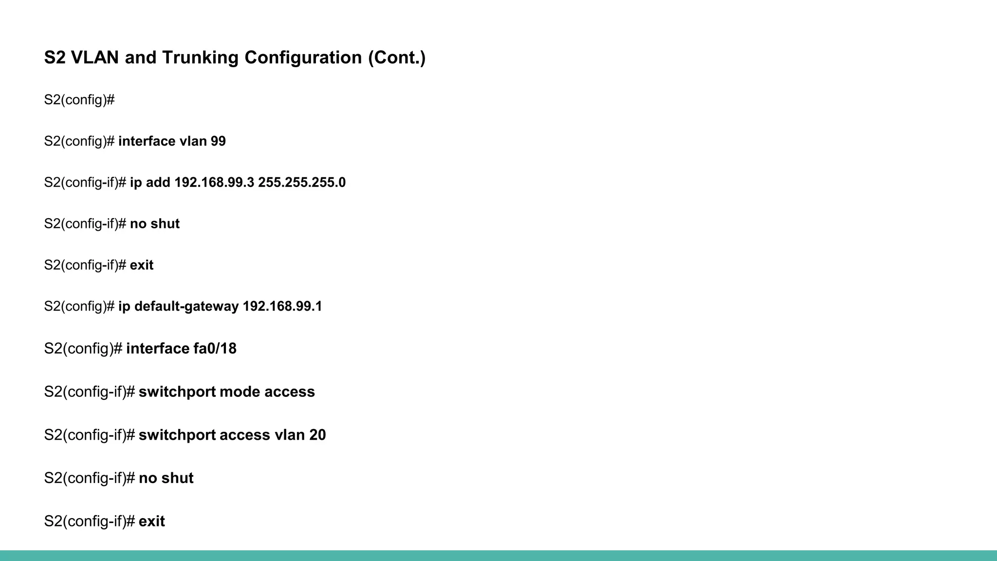 Inter Vlan Routing Plus Configuration Ppt