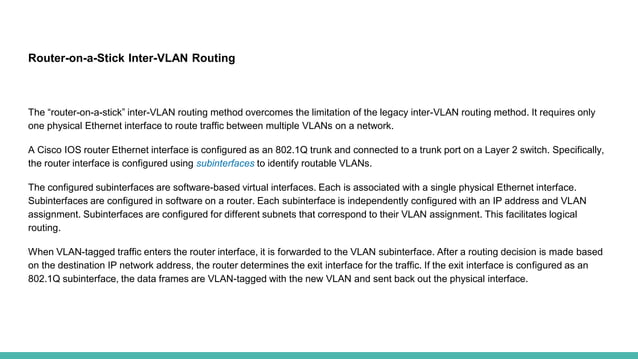 Inter Vlan Routing Plus Configuration Ppt