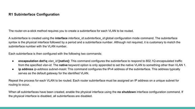 Inter Vlan Routing Plus Configuration Ppt