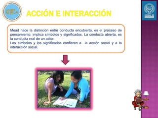 INTERACCIONISMO SIMBOLICO - Doris Alva - Vanesa Meza | PPTX