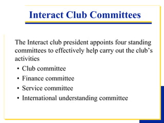 Interact Club - Basic | PPTX