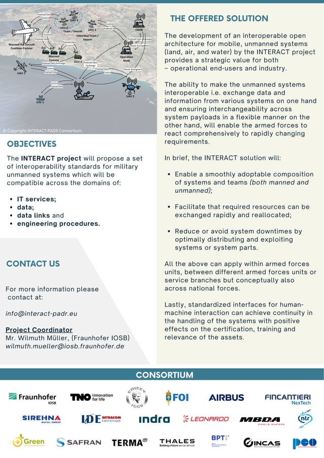 INTERACT PADR Project - Factsheet (Promotional Material) | PDF