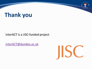 InterACT fry-up implementation talk | PPTX