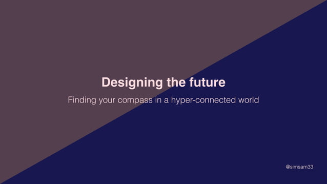 Finding your Compass in a Hyper-Connected World - Sam Munton | Interact ...