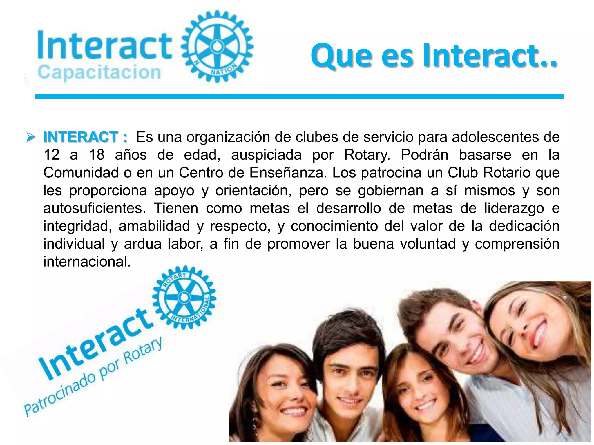 Que es Interact 2018 | PPT