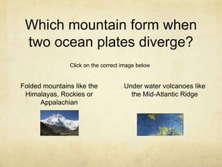 Interactive mountain quiz | PPTX