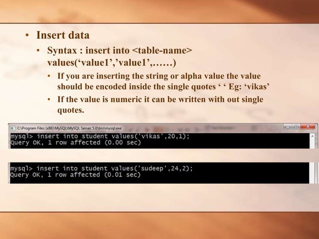 QSpiders - Interacting with My SQL Database | PPTX | Databases | Computer Software and Applications