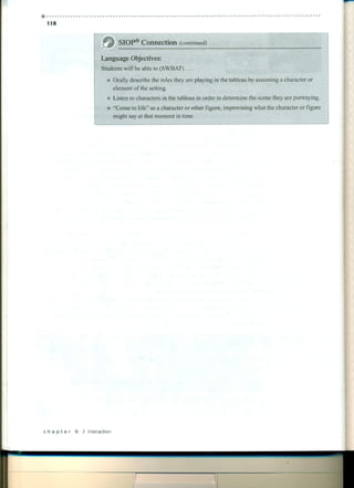 SIOP Interaction component- Games / activities for languagage learning ...