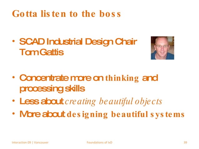 Interaction09 Foundations Of Interaction Design | PPT