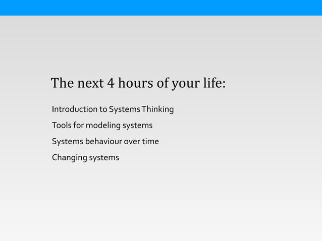 Making sense of messy problems - Systems thinking for interaction ...