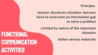 Interaction Activities for Oral Skills | PPT