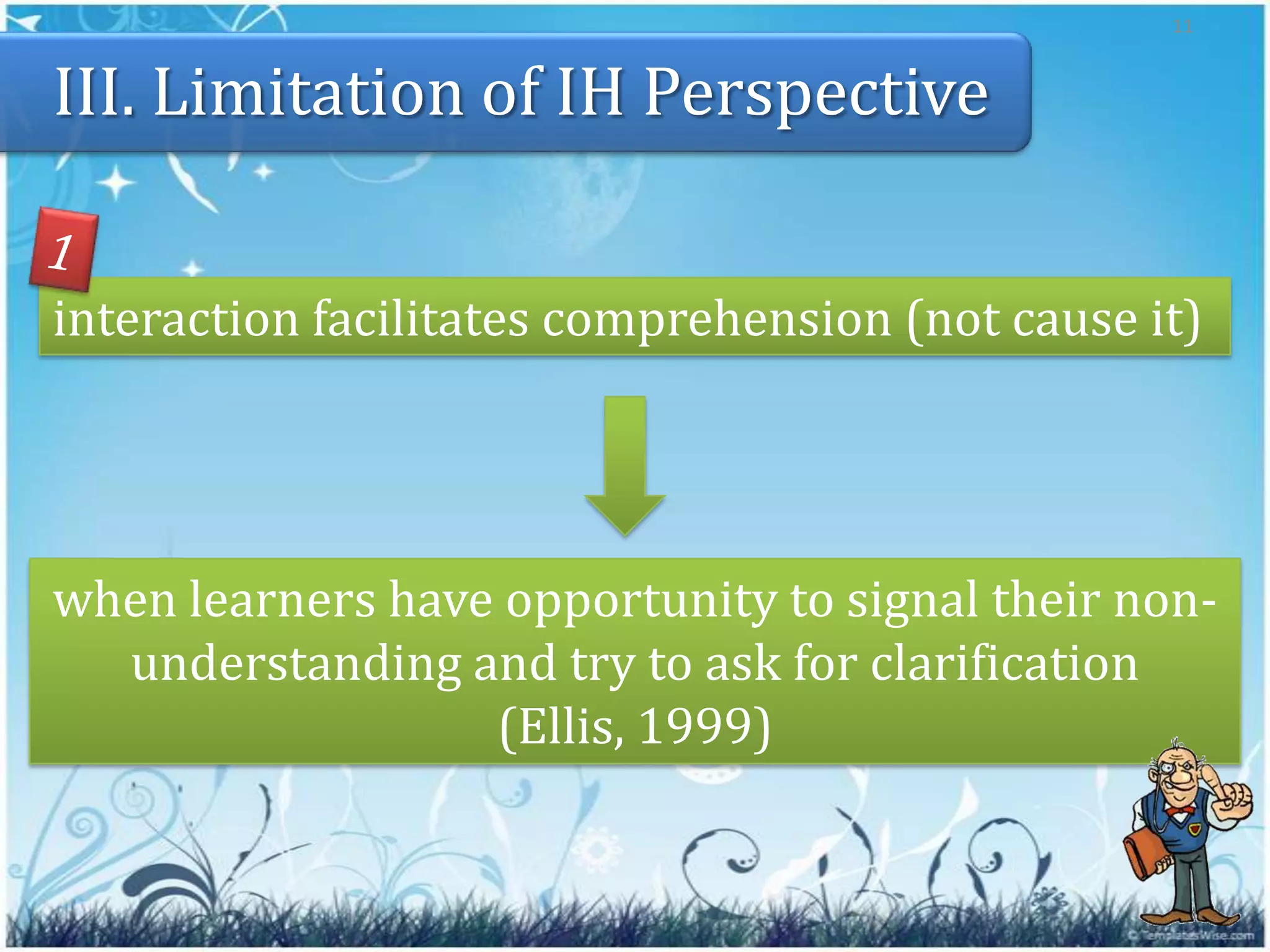 Interactional hypothesis | PPTX