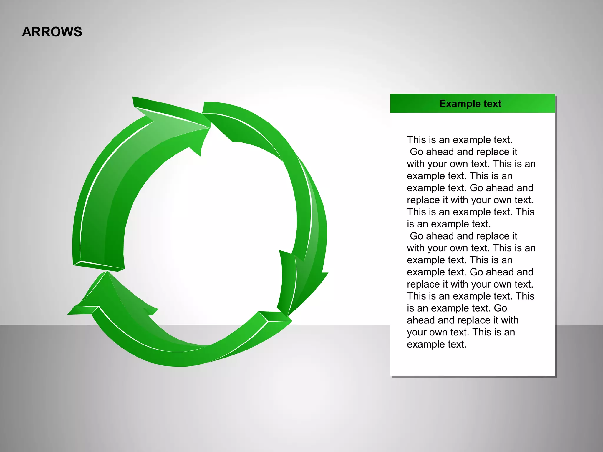 Interaction Arrows Collection Diagrams | PPT