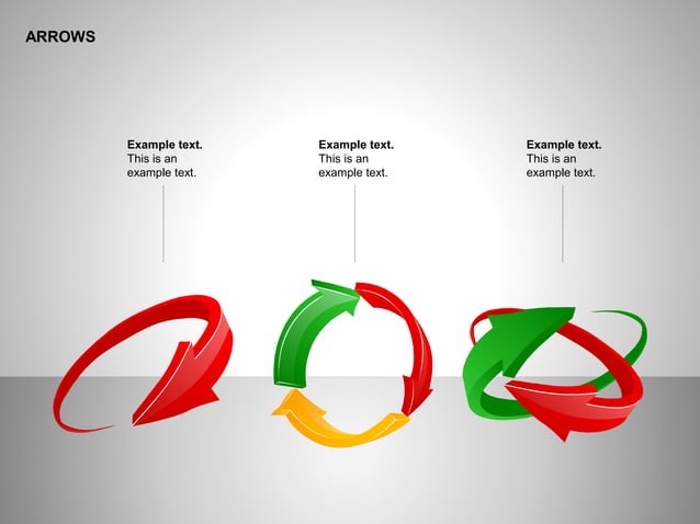 Interaction Arrows Collection Diagrams | PPT