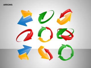 Interaction Arrows Collection Diagrams | PPT