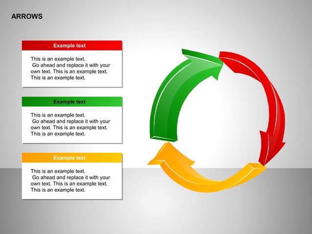 Interaction Arrows Collection Diagrams | PPT