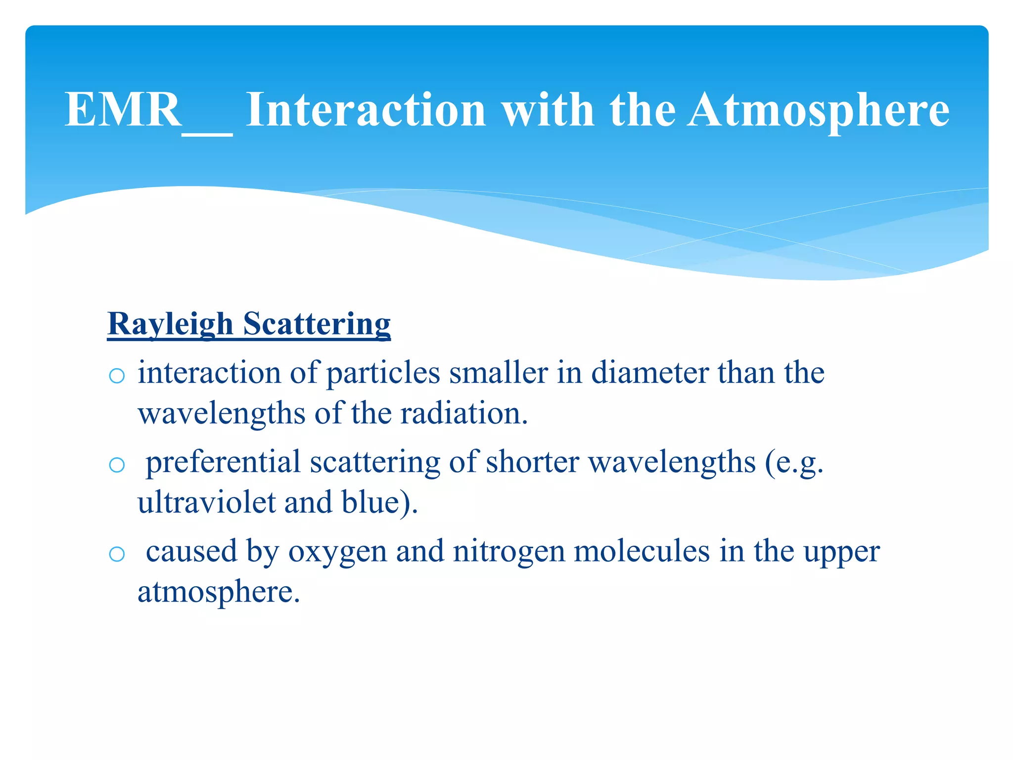 Interaction between electromagnetic radiation and matter | PPTX