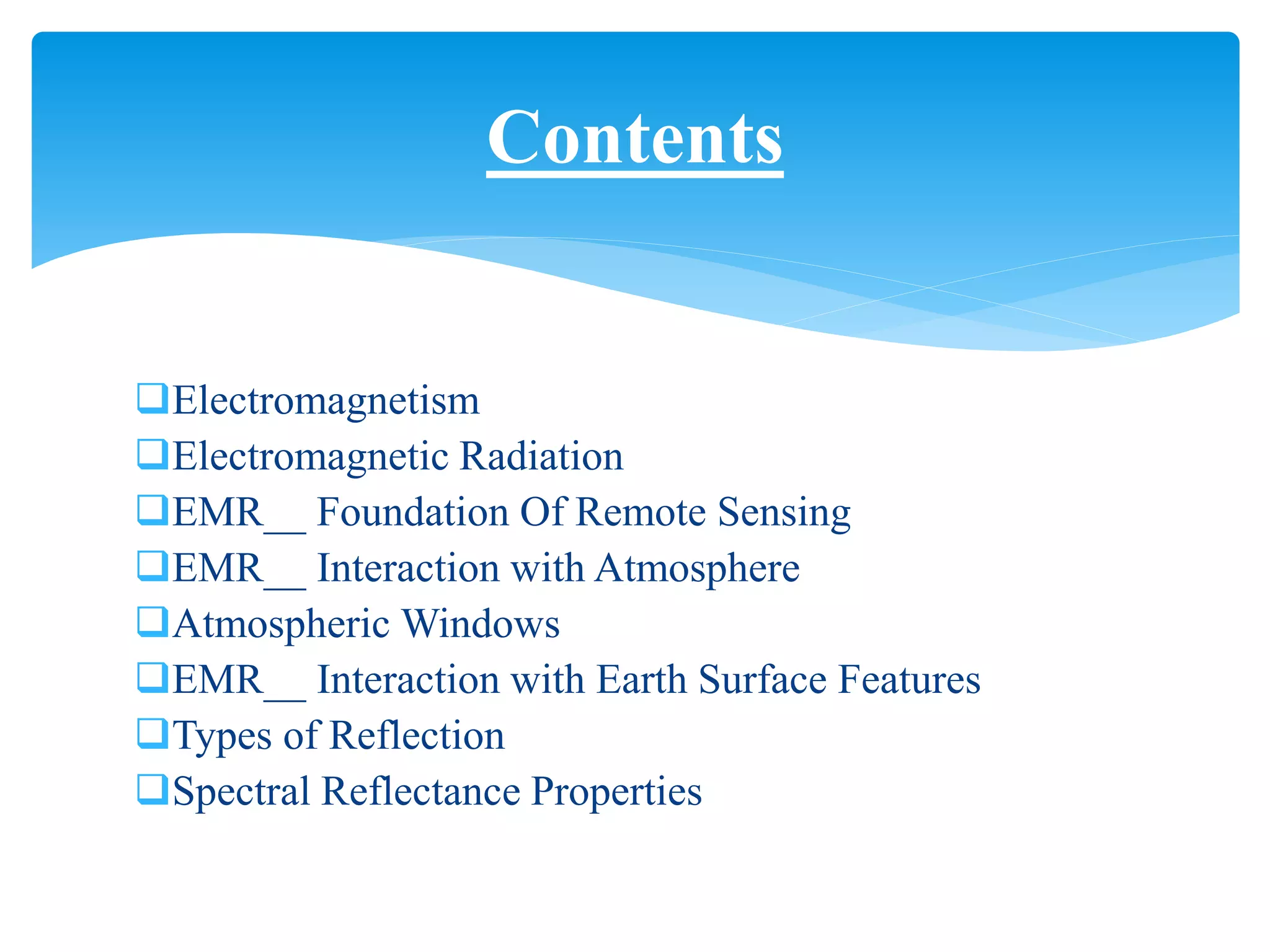 Interaction between electromagnetic radiation and matter | PPTX