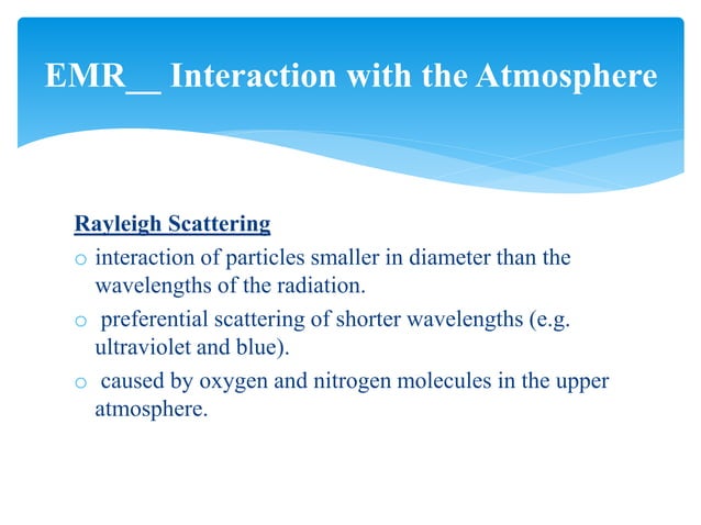 Interaction between electromagnetic radiation and matter | PPTX