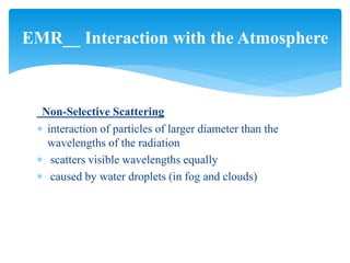 Interaction between electromagnetic radiation and matter | PPTX