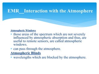 Interaction between electromagnetic radiation and matter | PPTX