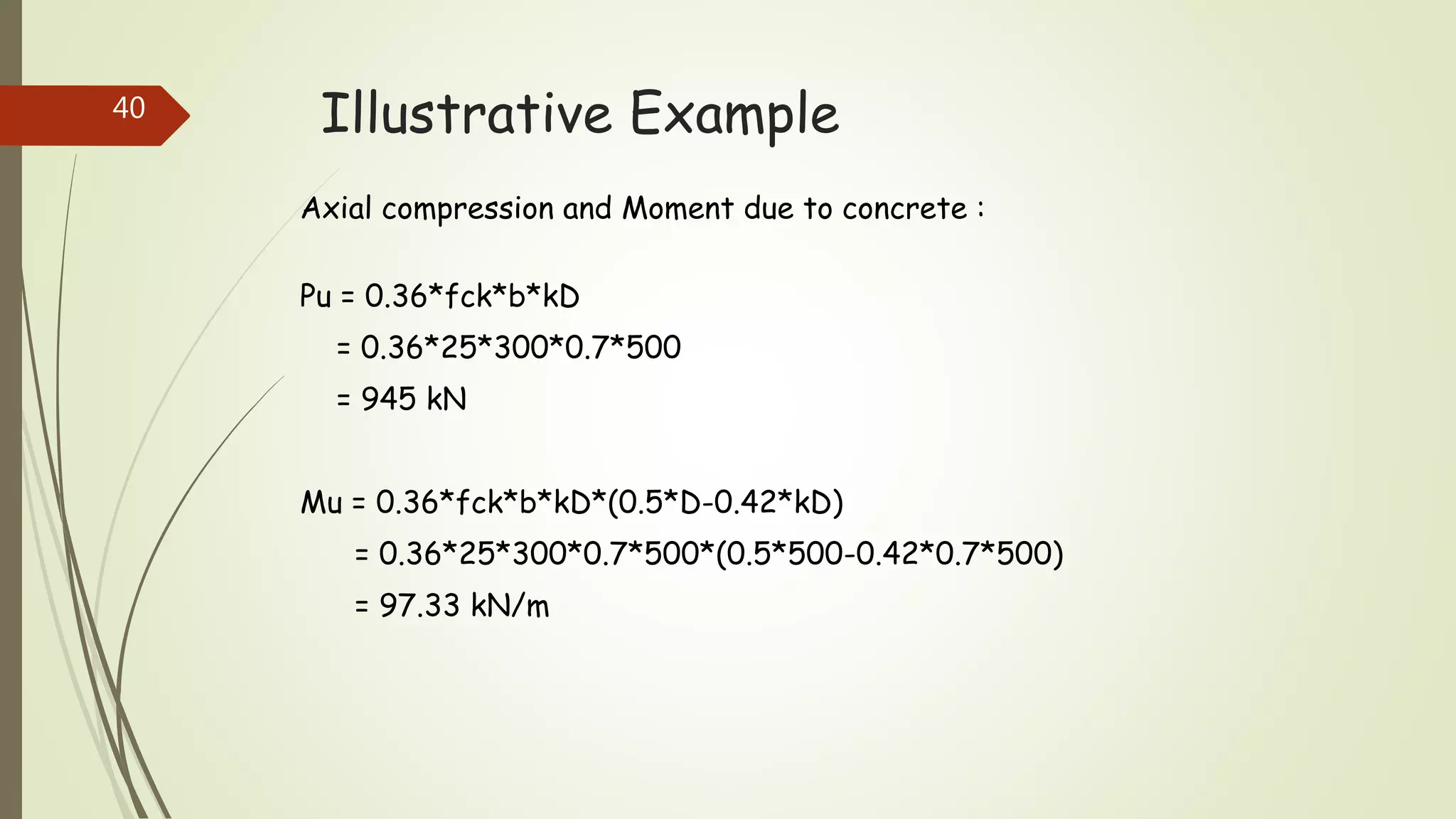 Column Interaction Diagram construction | PPTX