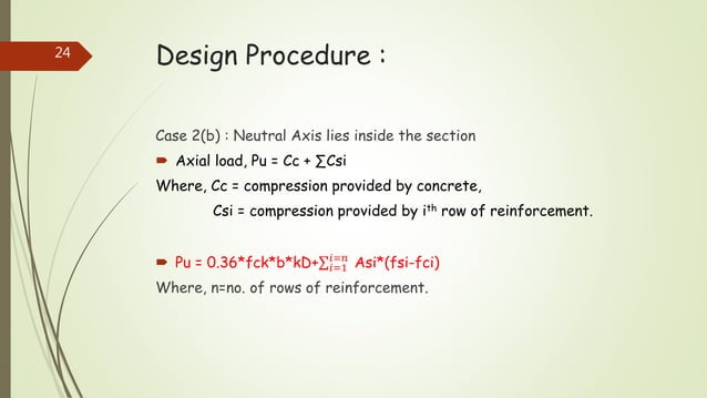 Column Interaction Diagram construction | PPTX | Civil Engineering ...