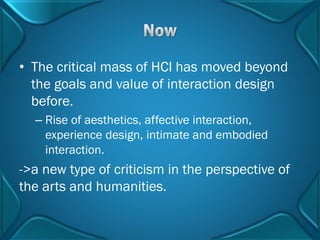 Interaction criticism | PPT