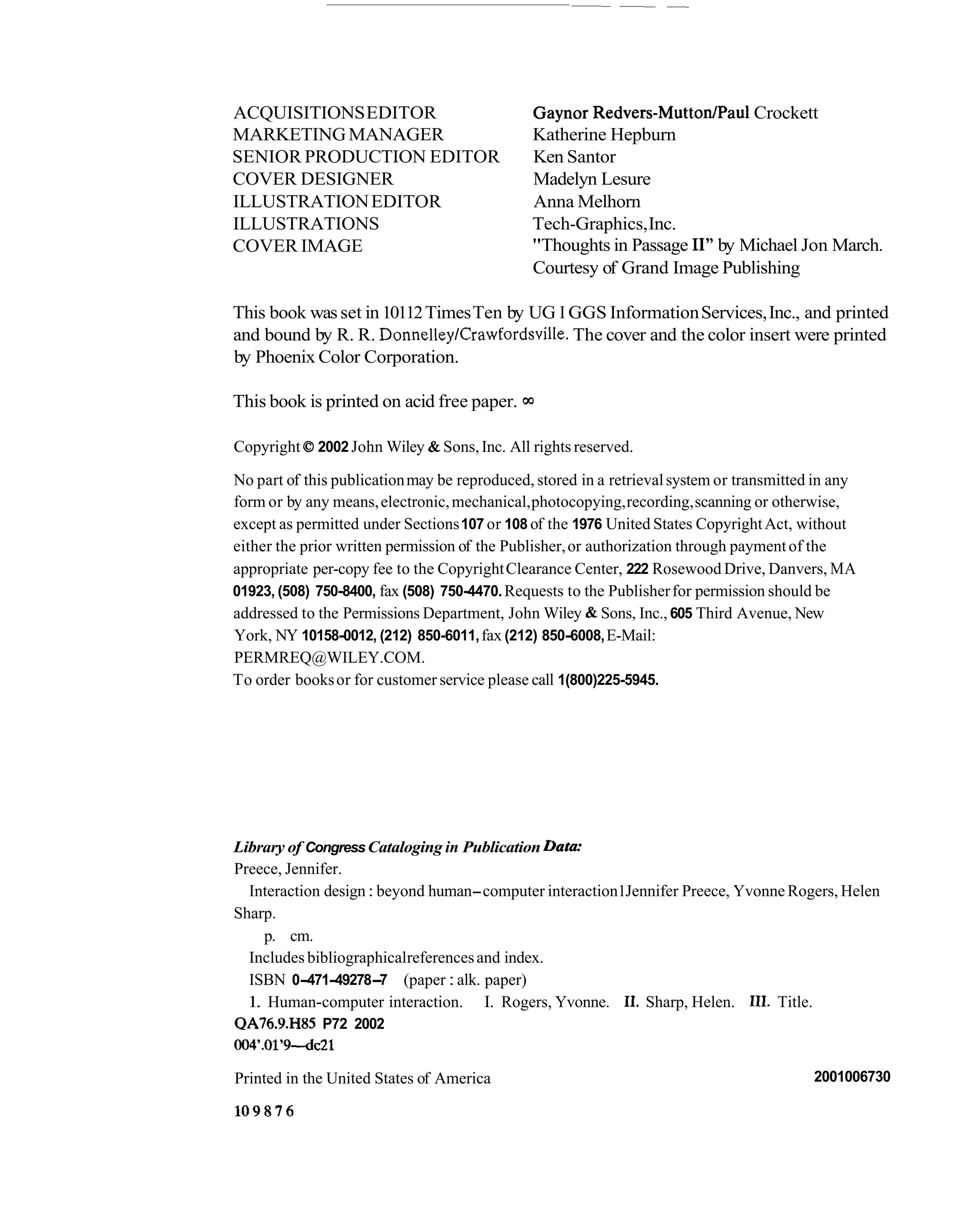 Interaction design beyond human computer interaction | PDF | Computing ...