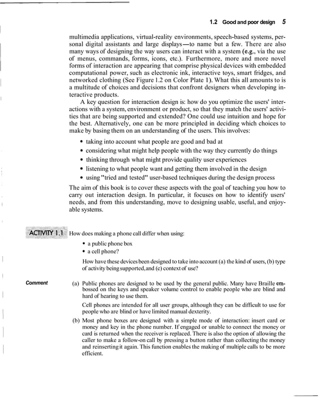 Interaction design beyond human computer interaction | PDF | Computing ...