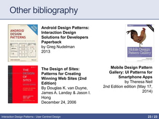 Interaction design patterns | PPTX