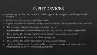 Interaction,input devices | PPTX | Operating Systems | Computer ...
