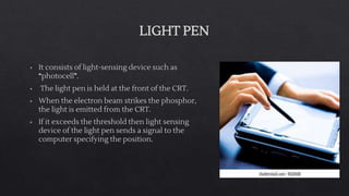 Interaction,input devices | PPTX