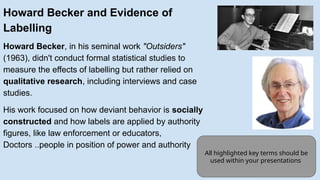 Interactionism - Labelling , Functionalist - health - access .pptx