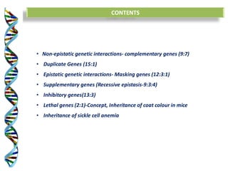 Interaction of genes | PDF