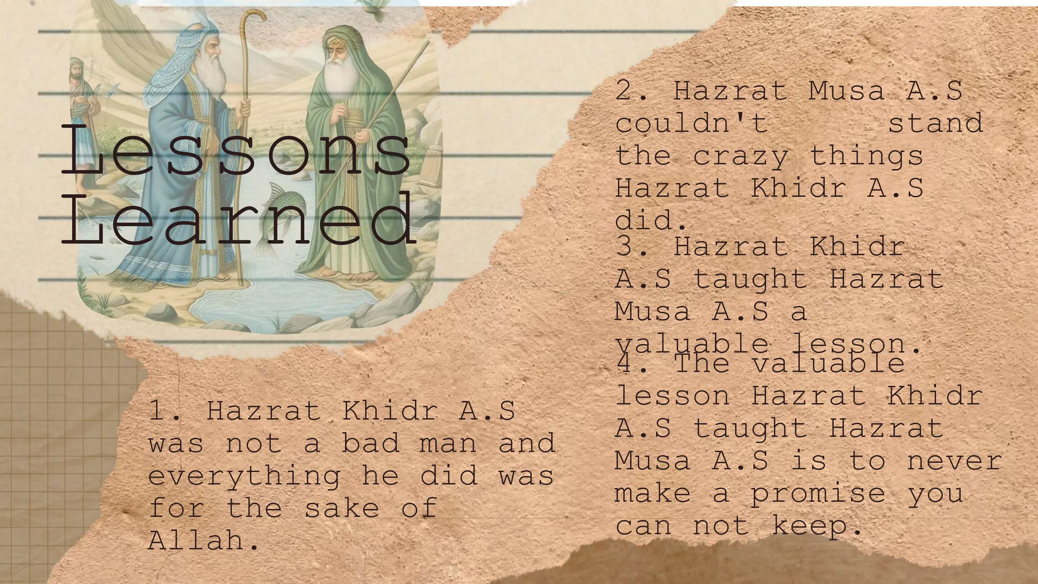 Interaction of Hazrat Musa A.S and Hazrat Khidr A.S .pptx