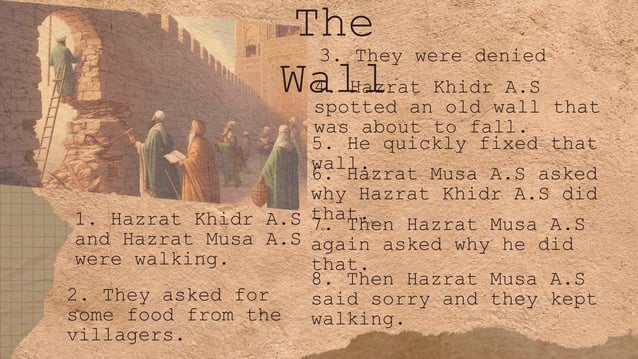 Interaction of Hazrat Musa A.S and Hazrat Khidr A.S .pptx